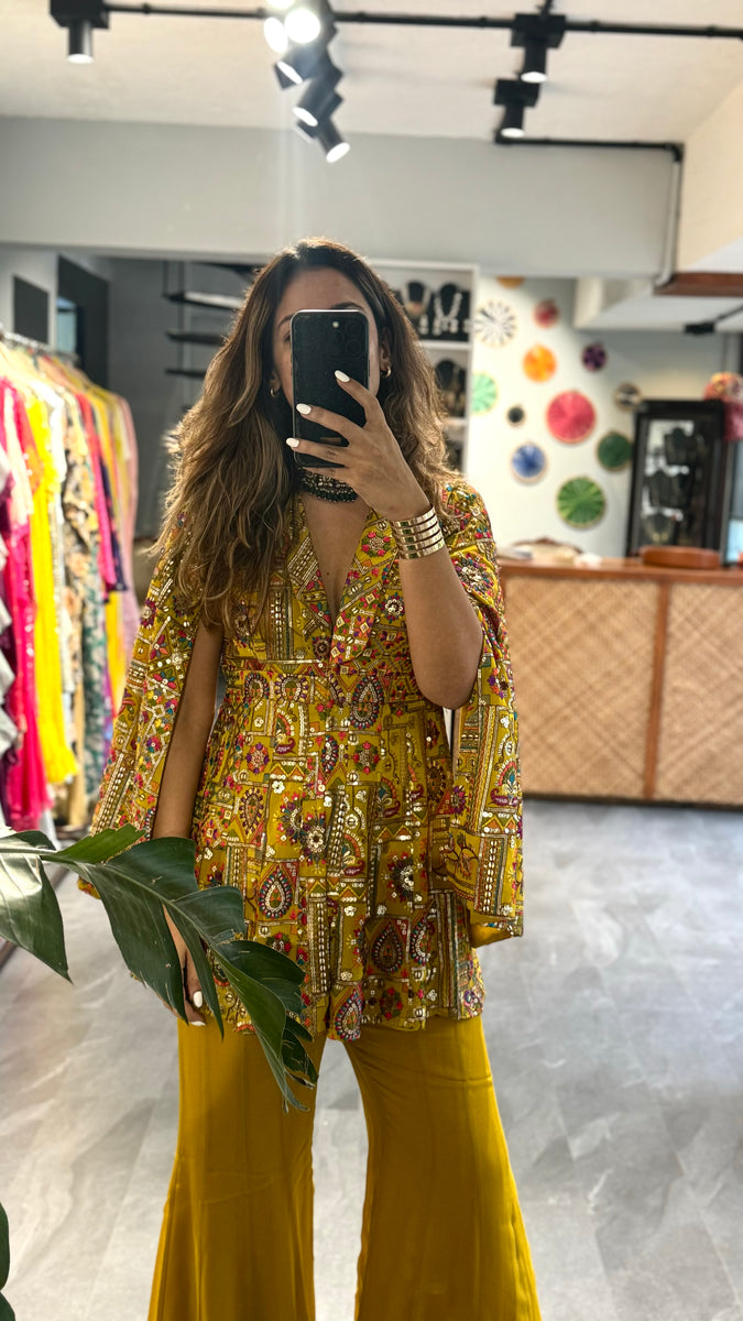 Mustard Set – Yeh Lehenga Nahi Mehenga